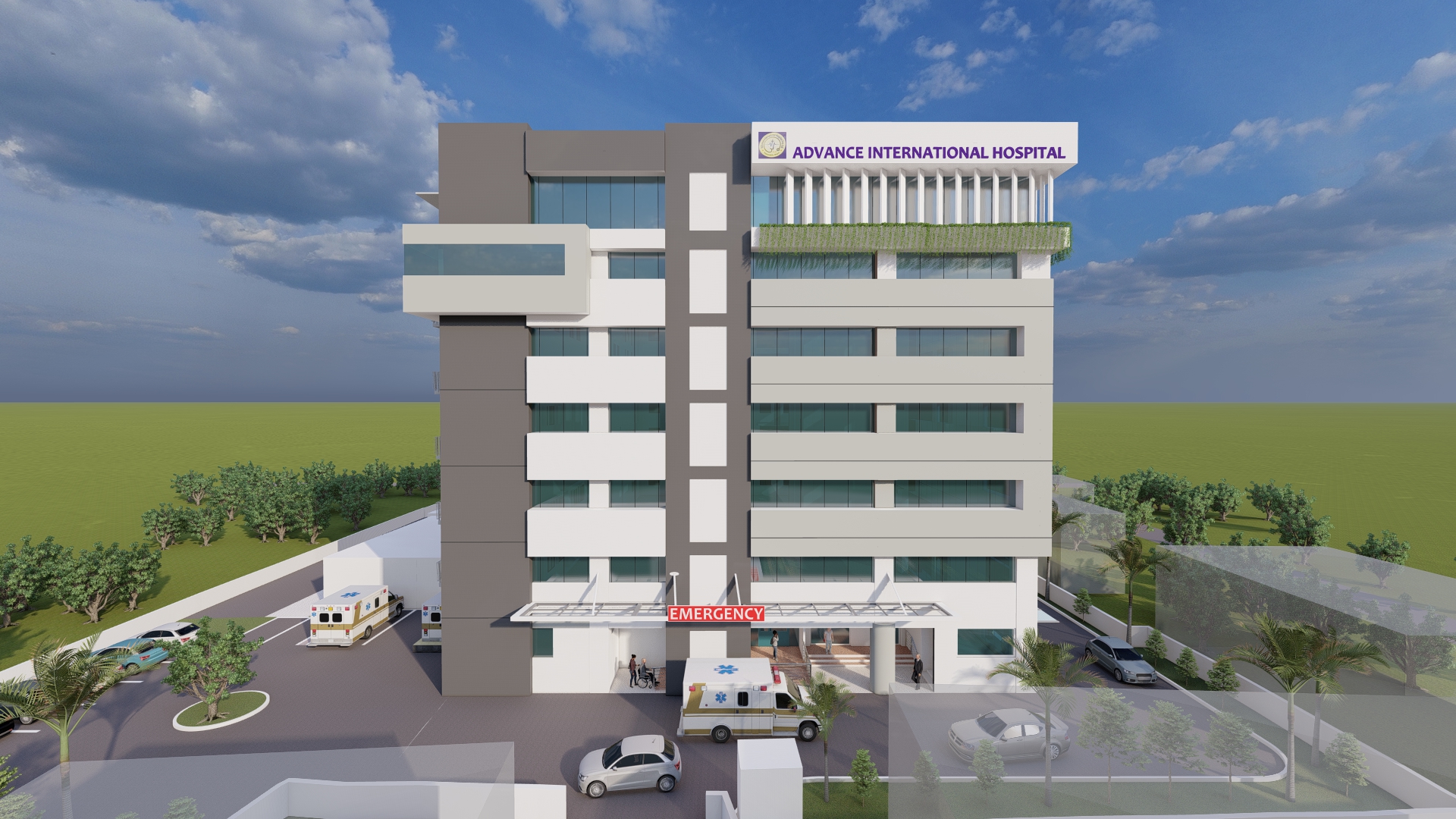 Design and Supervision of Hospital Building of Advance International ...